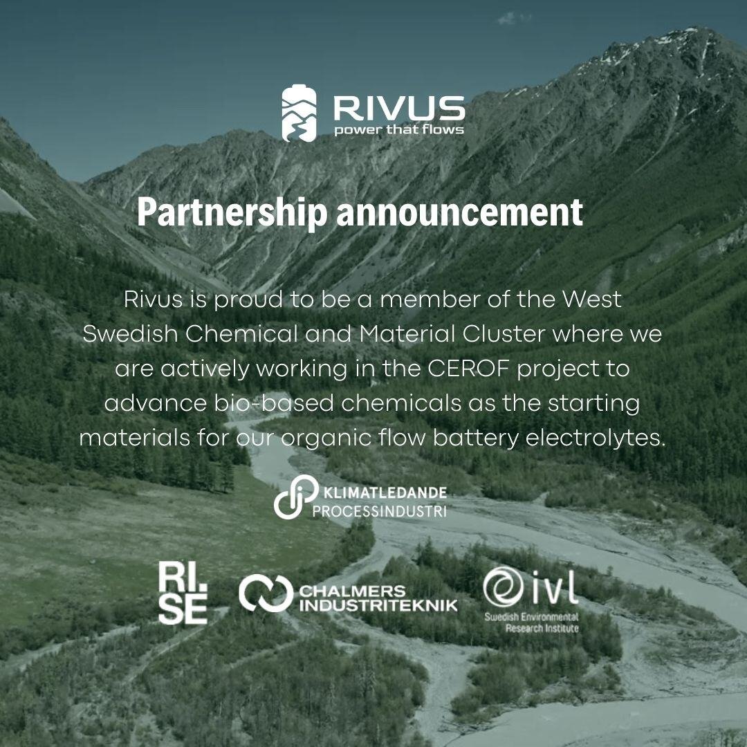 Partnership update - Rivus joins the West Swedish Chemical and Material ...